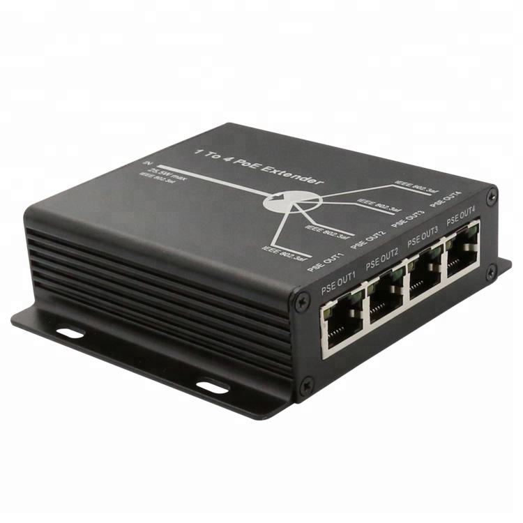 4port Cctv 10 / 100mbps 48v 120m Poe Extender Booster, Bossgoo.com의 고품질 ...