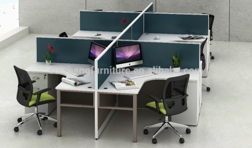 Office Workstation Partition Design For 6 People, High Quality Office ...