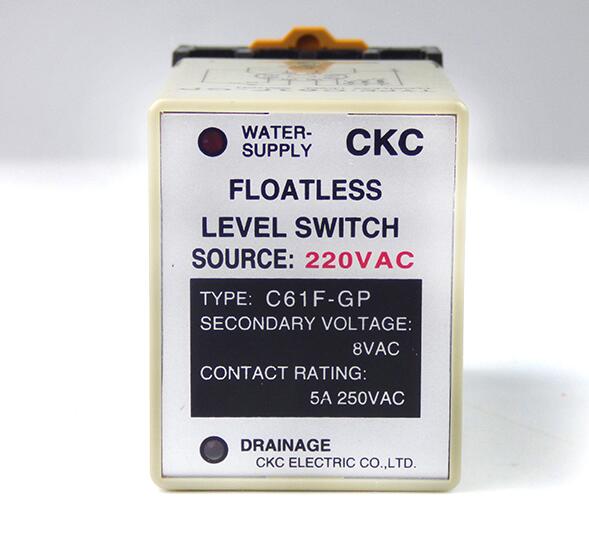 C61f-gp Floating Level Switch And Relay With Socket For 220vac, 110vac ...