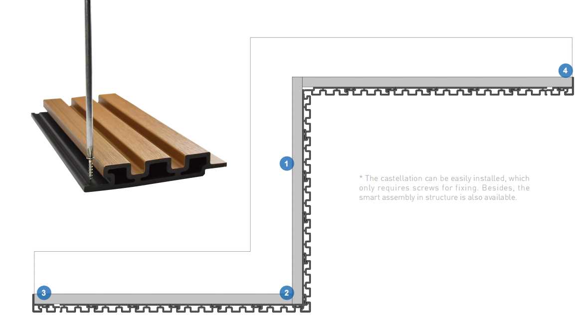 Modern Maple Color Wpc Exterior Wall Cladding Panels - Factory Price ...