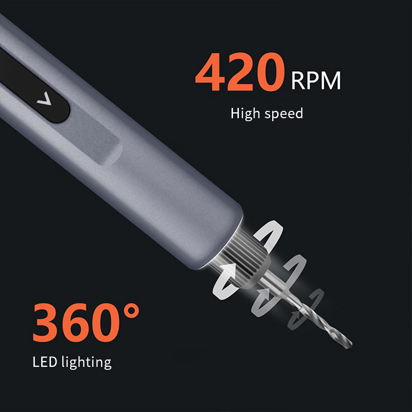 2024 Electrical Precision Screwdriver Kit With 2 Gear Type-c ...