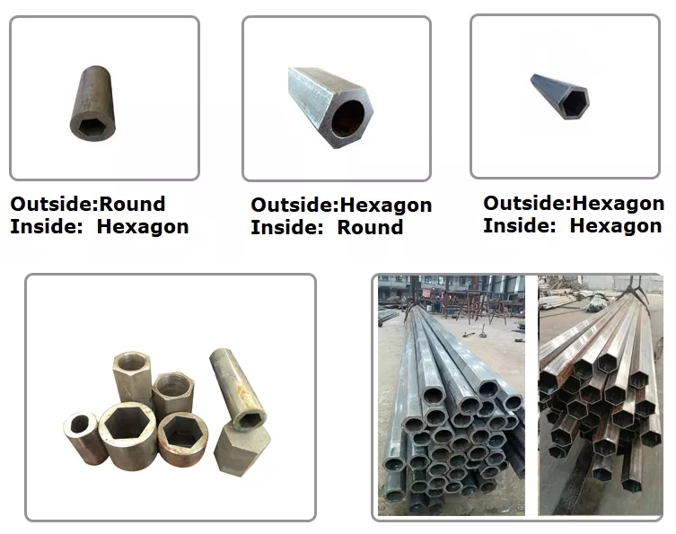 Hexagon Cold Drawn Shaped Steel Tube, High Quality Hexagon Cold Drawn ...
