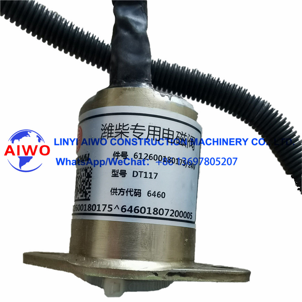 Weichai Engine Shut Off Solenoid Valve 612600091086/612600180175 ...