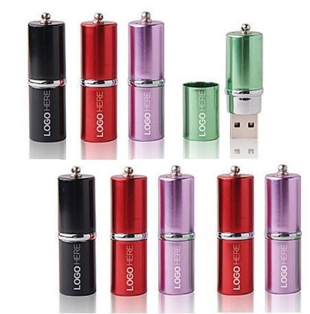 Colourful Lipstick Design Usb Souvenir Gifts Metal Usb Fash Drive ...