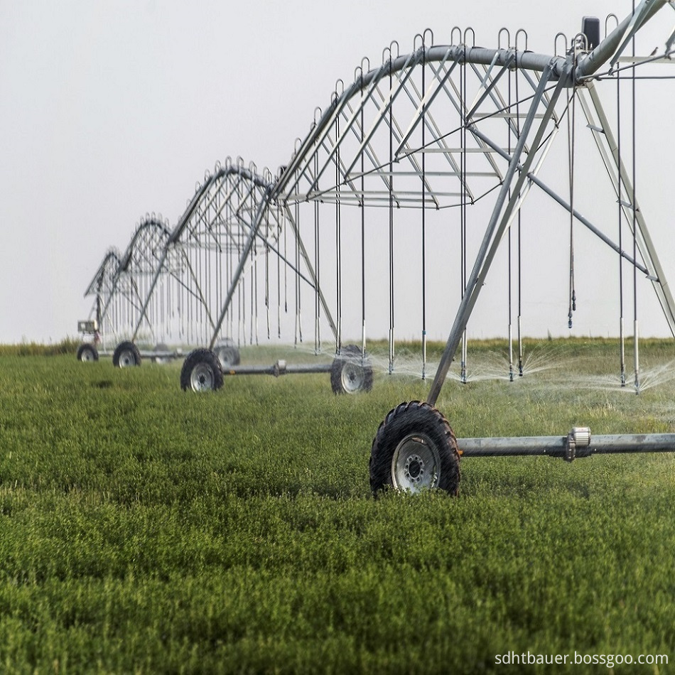 Agricultural Sprinkler Center Pivot Irrigation System Layout, High ...