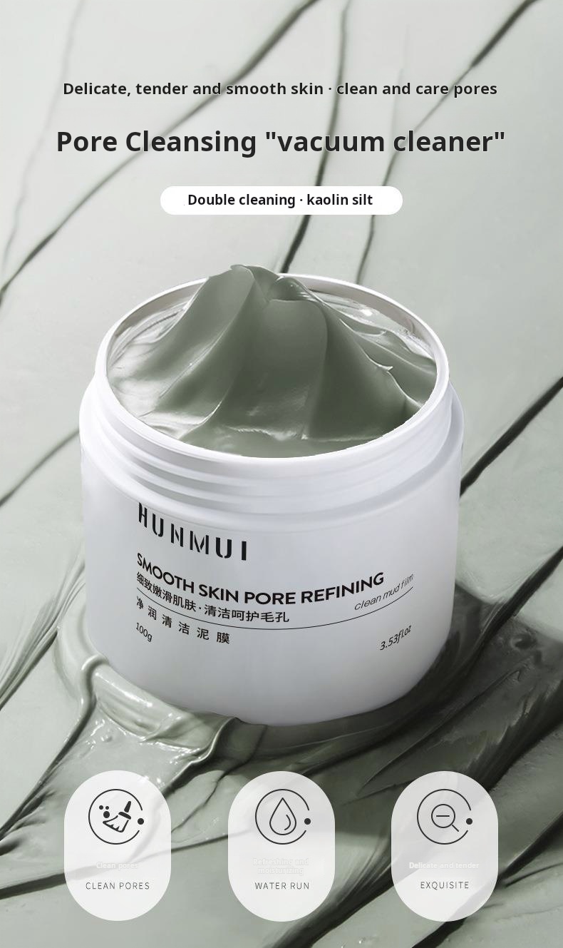 Hunmui Genuine Goods Moisturizing Cleaning Compound Clay Mask, High ...