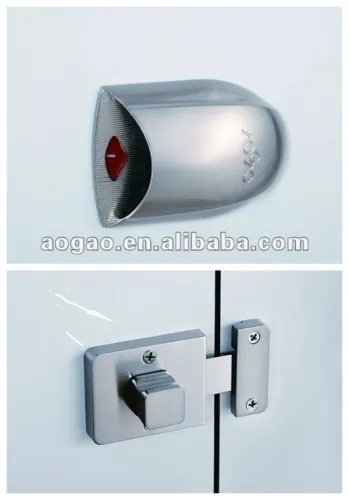 Zinc Alloy Toilet Cubicle Lock, High Quality Zinc Alloy Toilet Cubicle ...