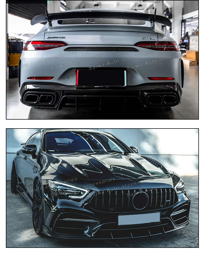 Carbon Fiber Topcar Style Body Kit For Mercedes Benz Amg Gt Series ...