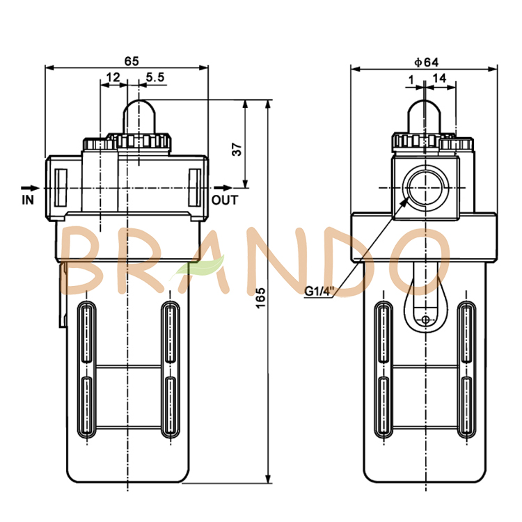 Airtac Type BL2000 Pneumatic Air Lubricator China Manufacturers ...