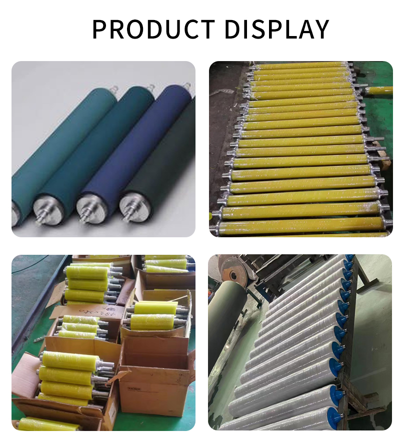 Customizable Industrial Rubber Roller Sleeves For Printing And ...