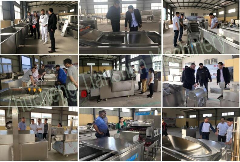 Continuous Automatic Seasoning Drum For Potato Chips And French Fries ...