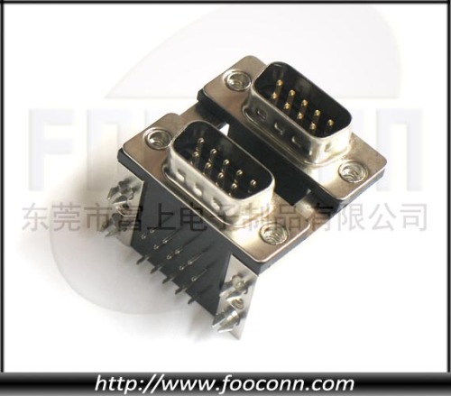 D-sub Stack Connector 9p M To 9p M, High Quality D-sub Stack Connector ...
