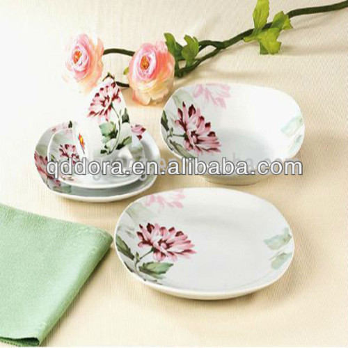 Square Porcelain Dinnerware Set,square Shape Dinnerware Set, High ...
