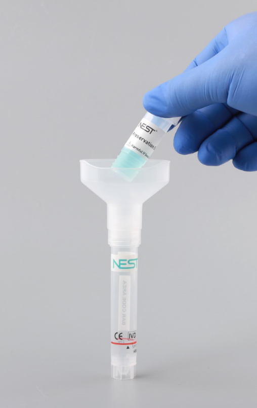 Saliva Collection Funnel Kit with Medium China Manufacturers Suppliers ...