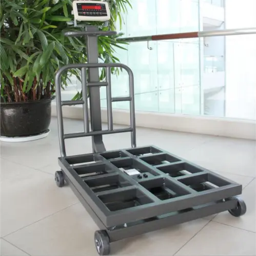 500kg Movable Bench Scale With Wheels, High Quality 500kg Movable Bench ...