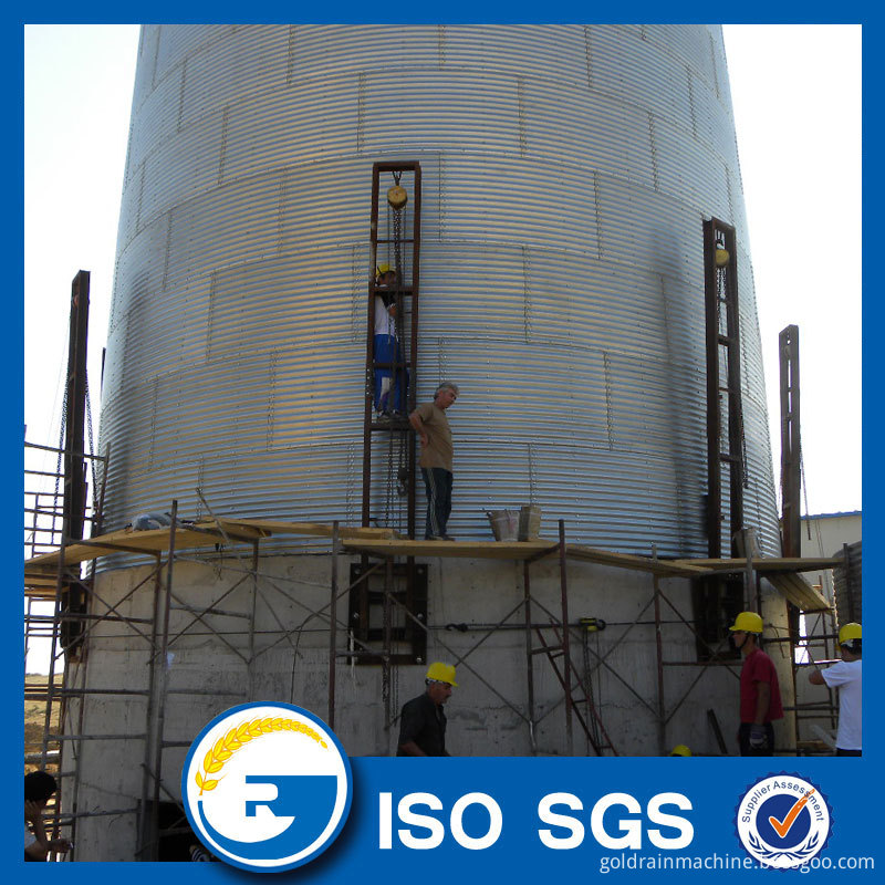 Steel Grain Storage Silo, High Quality Steel Grain Storage Silo on ...