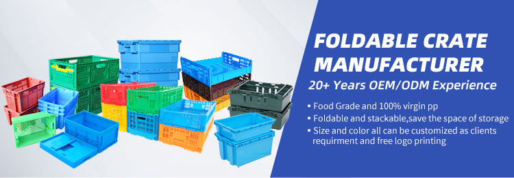Heavy Duty Foldable Plastic Crates For Sale: Ideal For Moving, Storage ...