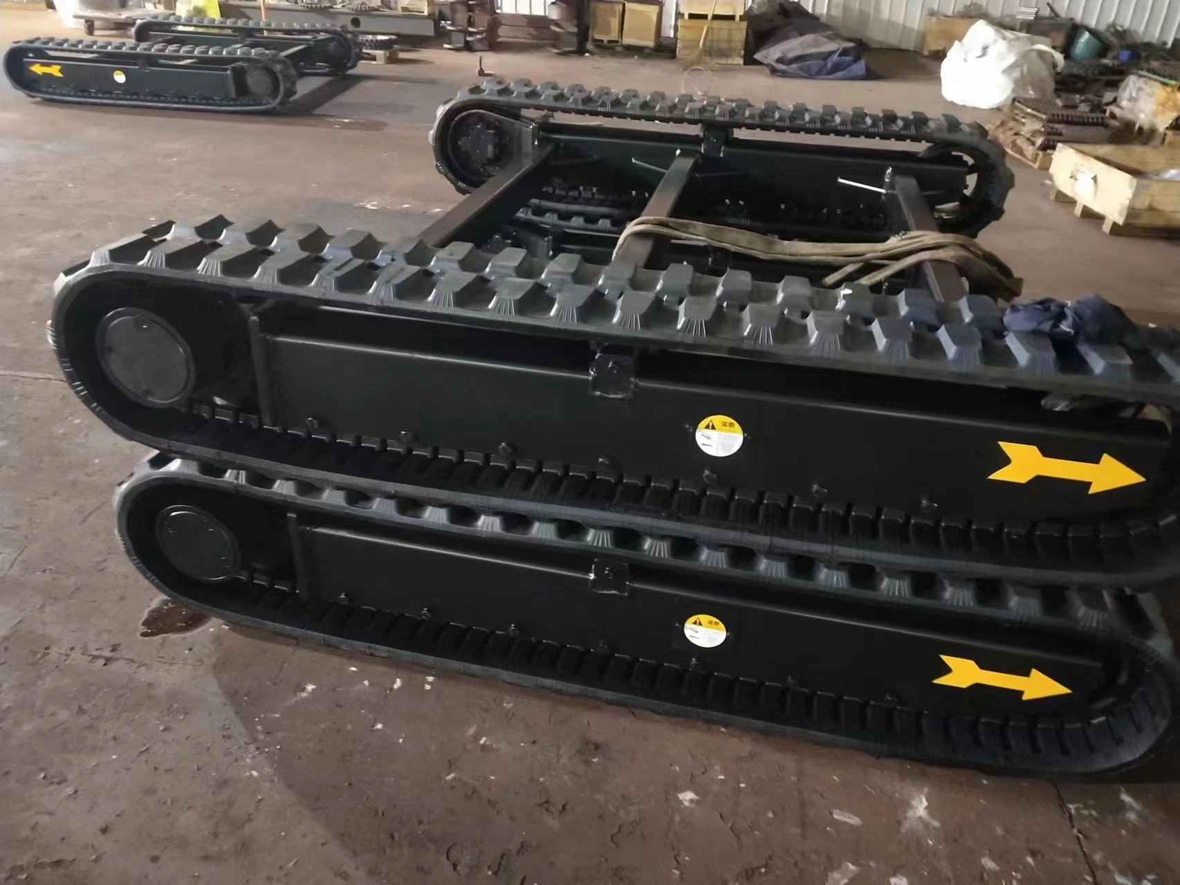 Rubber Track Undercarriage Chassis Mini Crawler Excavator China ...