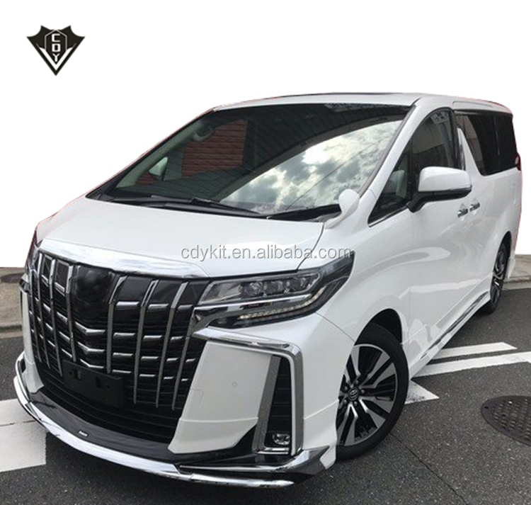 Alphard Front Bumper Upgrade Options For 2012, 2015, 2017, And 2018 ...