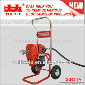 Mobile Drain Cleaner D-200-1a, High Quality Mobile Drain Cleaner D-200 ...