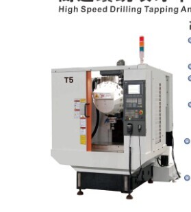 Cnc Siemens Drilling Tapping And Milling Machine T5, High Quality Cnc ...