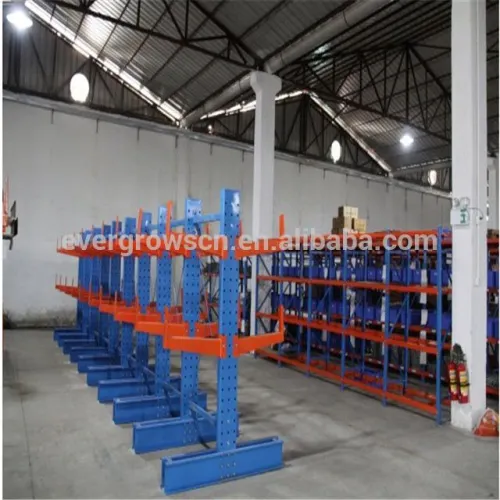 Used Pipe Racks Warehouse Cantilever Racking For Rebar Storage, High ...