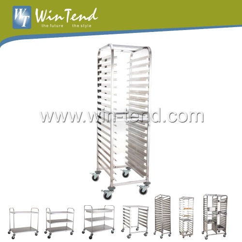 Bakery Tray Stainless Steel Baking Rack Trolley, High Quality Bakery ...
