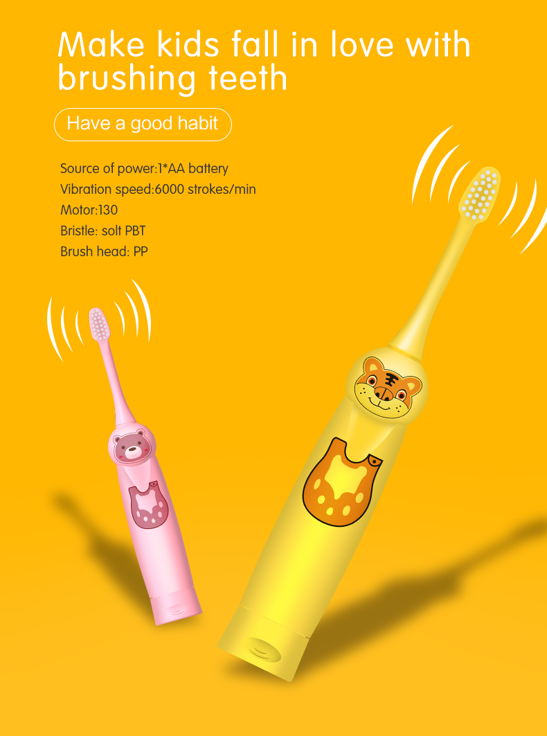 Power Battery Kids Toothbrush Teeth Brush, High Quality Power Battery ...