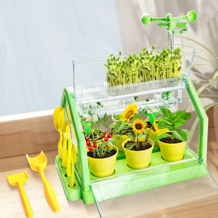 Growing Kit Paint Flower Growing Tool Kit Science Gifts For Little ...