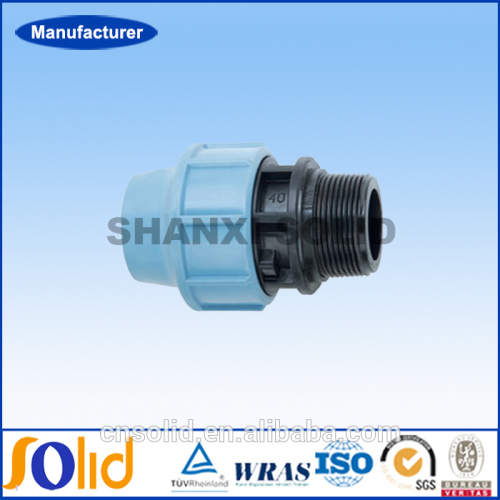 Pe Compression Fitting Male Adaptor, High Quality Pe Compression ...