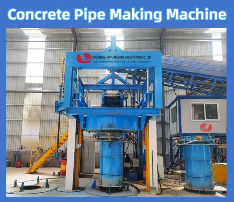 Precast Radial Extrusion Concrete Culvert Pipe Manhole Machine, High ...