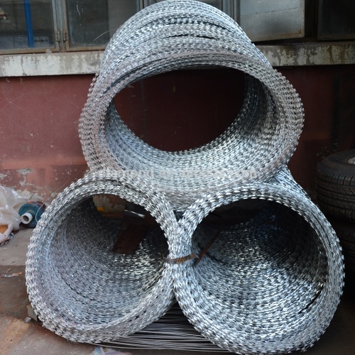 Triple-strand Concertina Wire Obstacle, High Quality Triple-strand ...