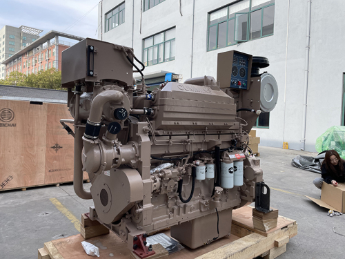 Cummins 425hp Water Cooled Diesel Marine Engine Kt19-m, High Quality ...