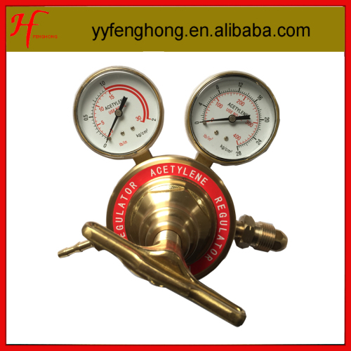 Large Acetylene Gas Regulator With Double Satge, High Quality Large ...