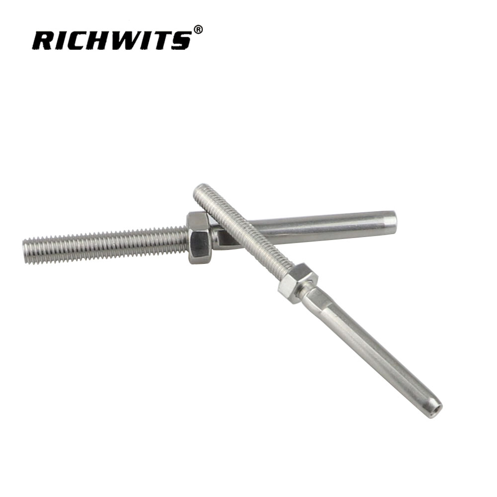 Rigging Rope Fitting Cable Railing Swage Terminal Ss316 Swage Stud ...