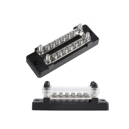 12 Way Bus Bar Terminal Block Dual Cover, High Quality 12 Way Bus Bar Terminal Block Dual Cover ...