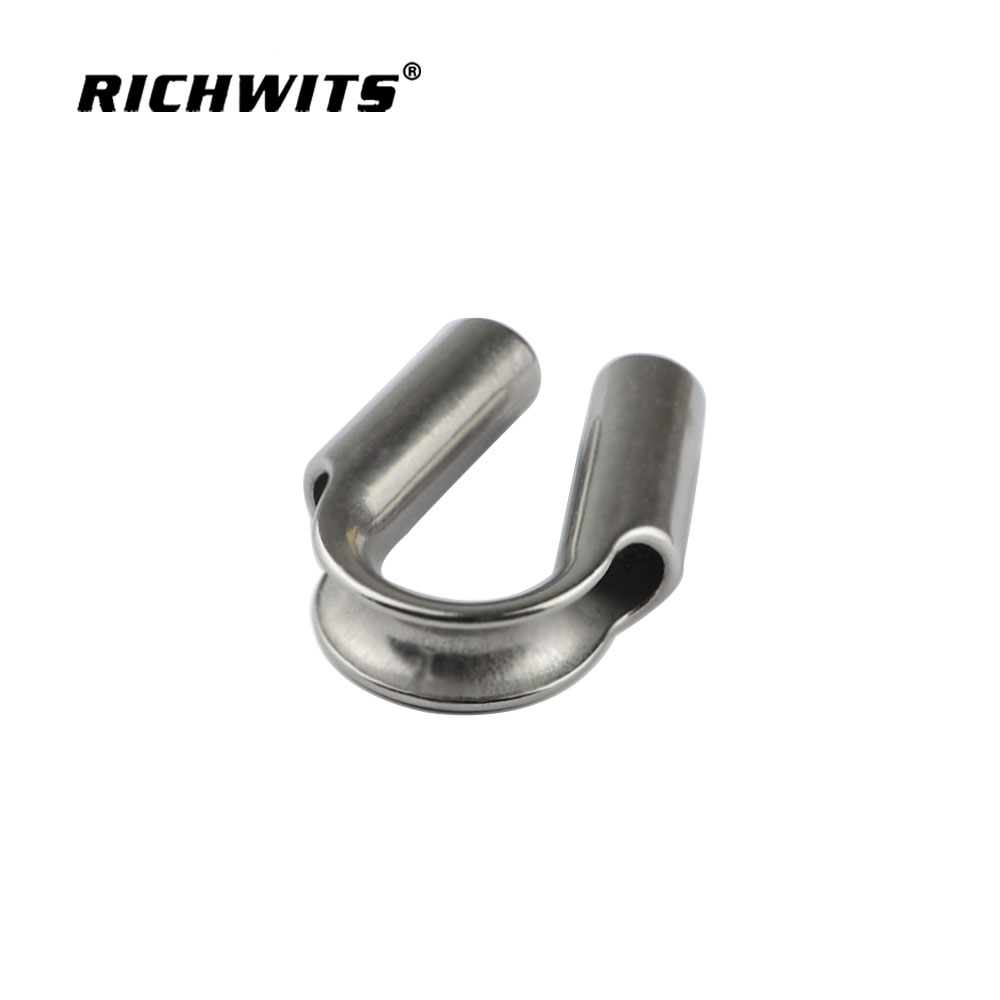 High Quality Stainless Steel 304 Rigging Hardware Wire Rope Clamp Pipe ...