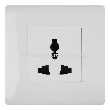 W86 Series 1-gang Universal Socket, High Quality W86 Series 1-gang ...