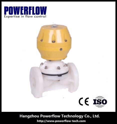 Pneumatic Pvdf Diaphragm Control Valve, High Quality Pneumatic Pvdf ...