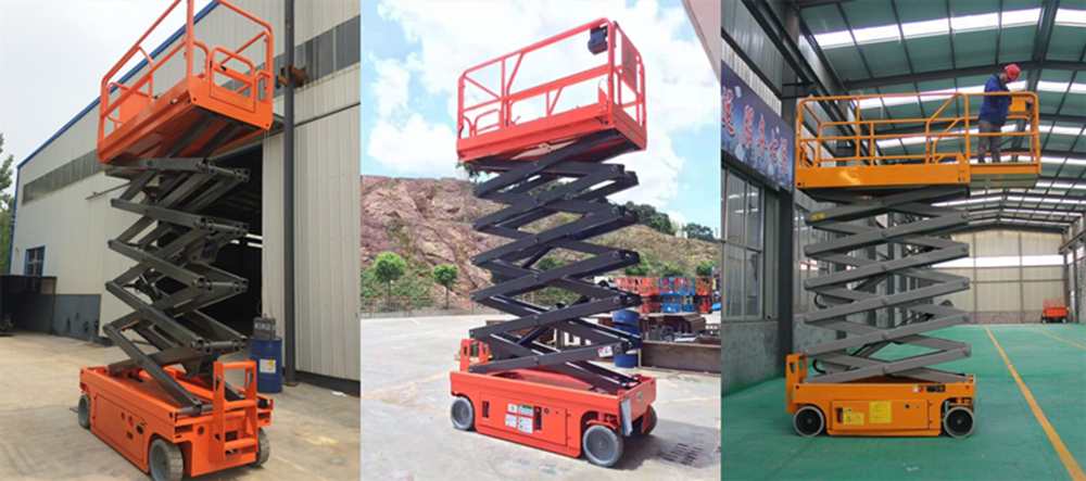 20 Meter Scissor Lift Motor Table Hydraulic Double Scissor Lift For ...