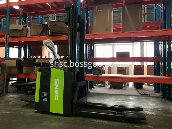 Stand On Counter Balance Electric Stacker 2 Ton, High Quality Stand On ...