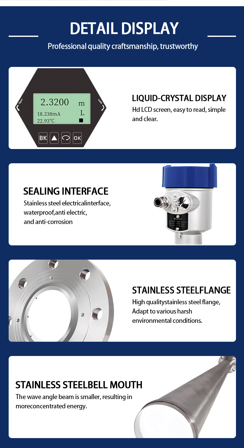Cement Silo Level Measurement: 4-20ma Rs485 Guided Wave Radar ...