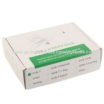 Usb 2.0 Dvb-t Stick, Support Mpeg-4 Compression Format, It19135 Chip ...