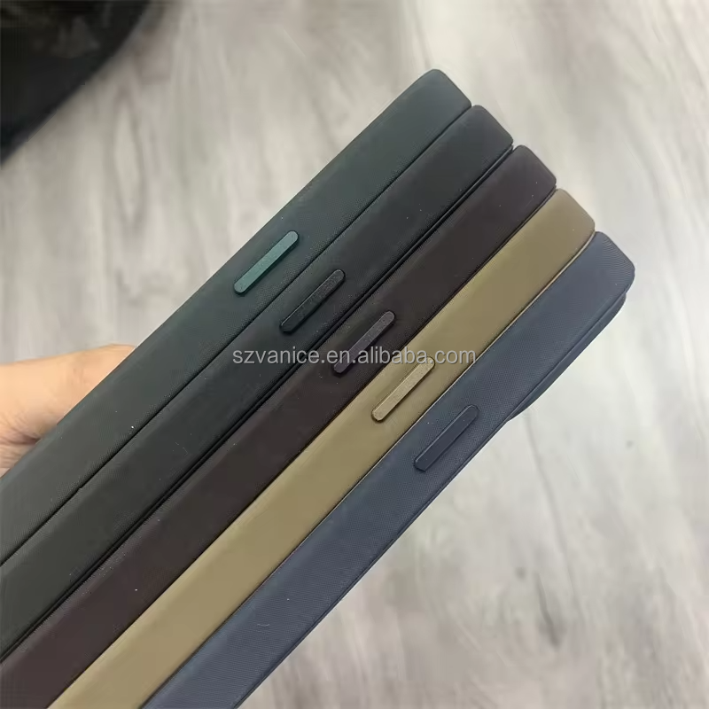 Fine Woven Magnetic Case For Iphone 15 Pro Max - Wireless Charging ...