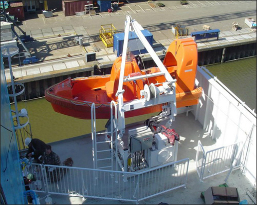 Lifeboat Davit (rescue Boat Davit / A Frame Davit), High Quality ...
