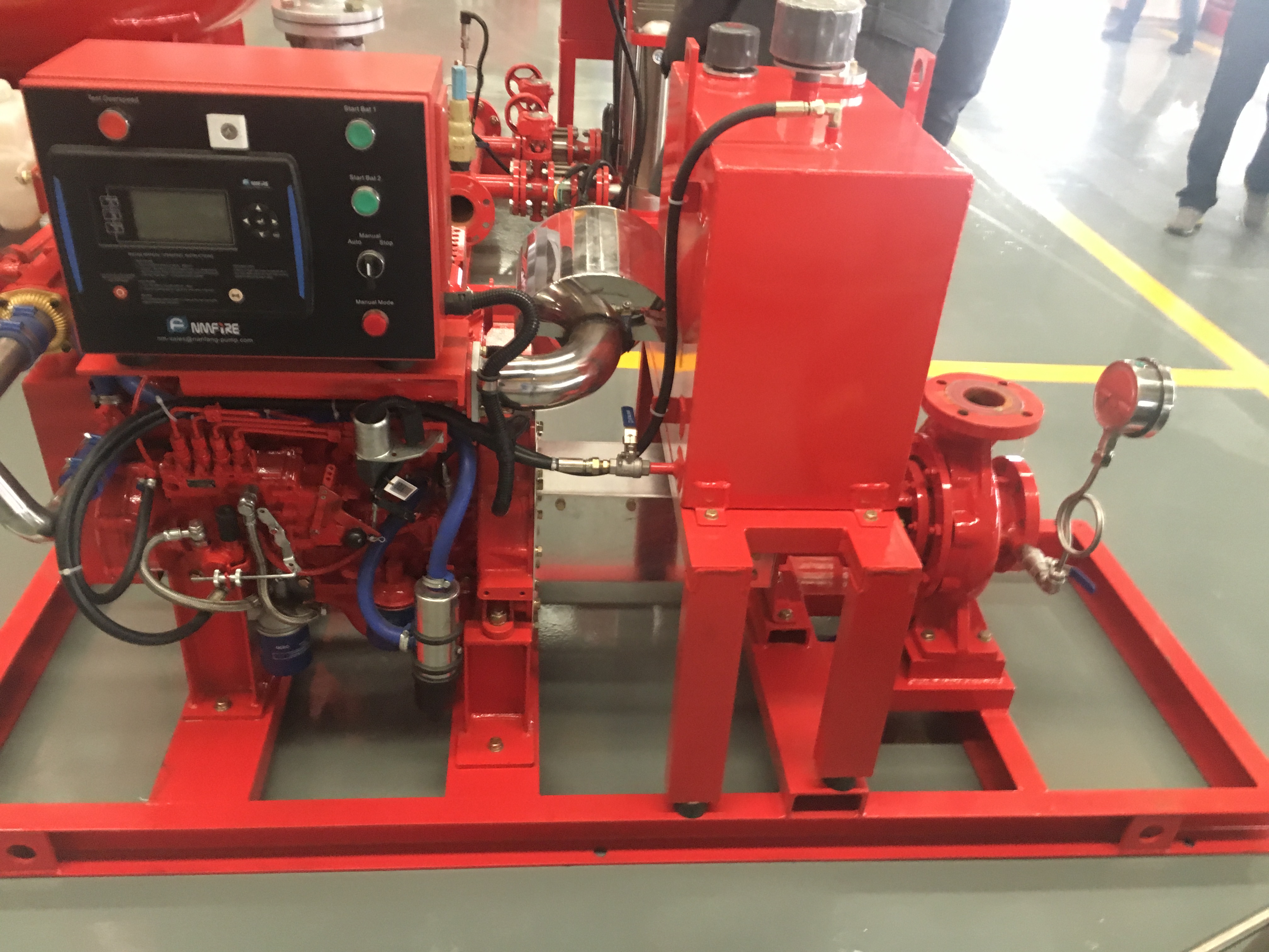 1500gpm Diesel Engine Driven Fire Pump 220v, Nfpa 20 Compliant, High ...
