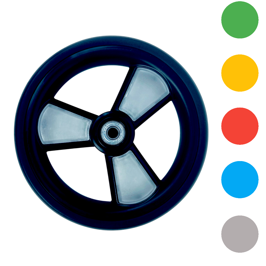 6 Inch Light Up 3 Wheel Stroller Wheel China Manufacturers Suppliers ...