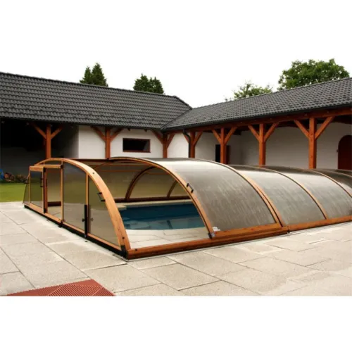 Rigid Swimming Roof Enclosure Retractable Pool Cover, High Quality ...