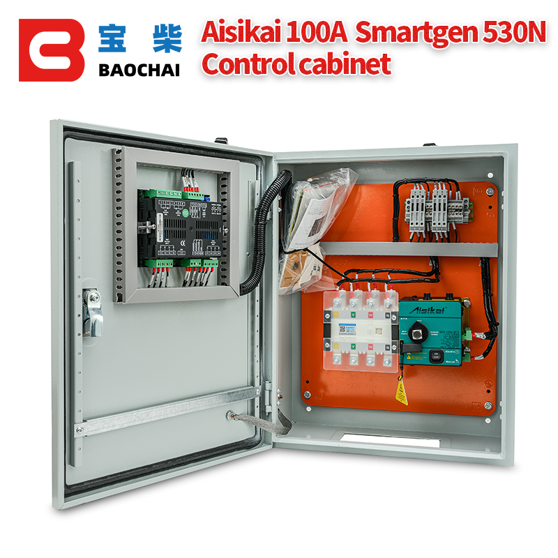 Aisikai Generator Control Cabinet With Smartgen Controller 530n, High ...