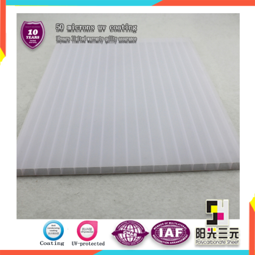 Opal Twin Wall Polycarbonate Sheet For Green House, High Quality Opal ...